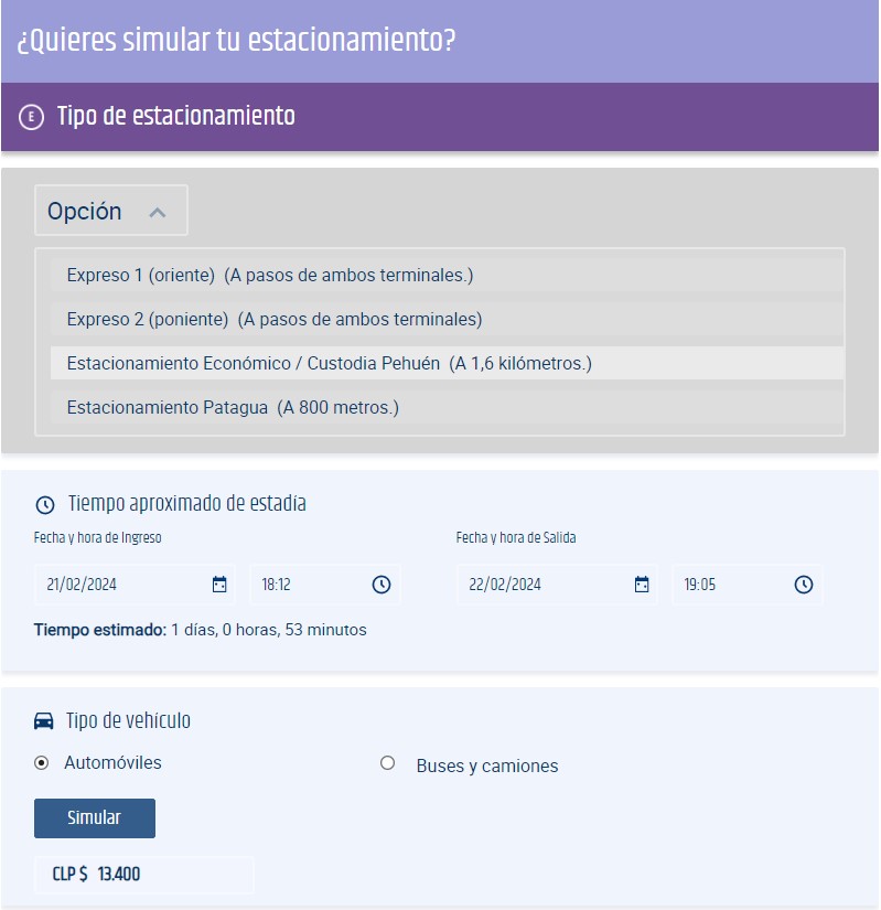 Estacionamientos en aeropuertos de Chile: ¿Cuáles son sus tarifas? - Autofact