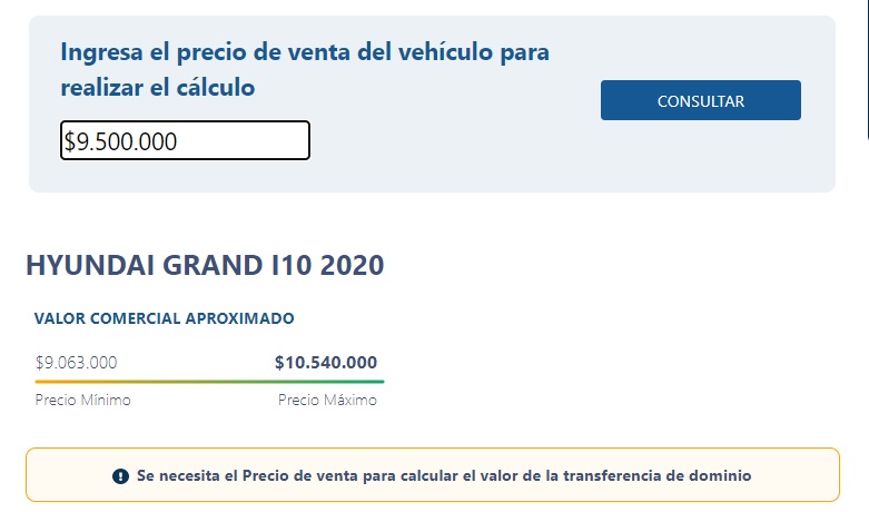Cómo saber el valor de la transferencia de un vehículo - Autofact