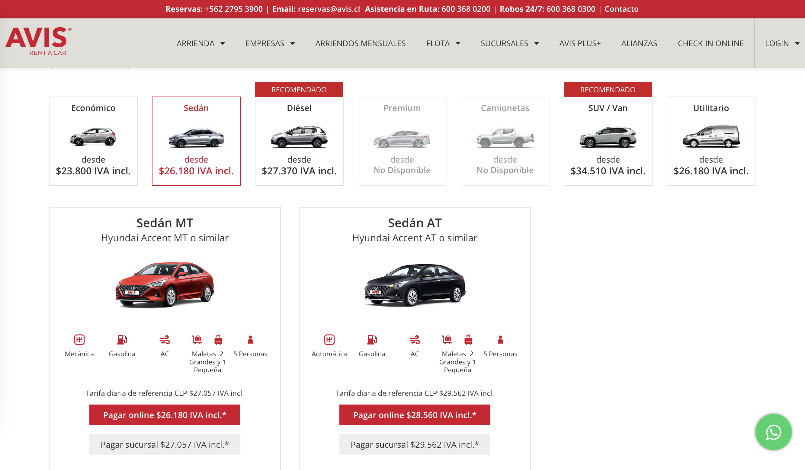 Arrendar autos en Chile: ¿Cuánto cuesta y qué opciones hay? - Autofact