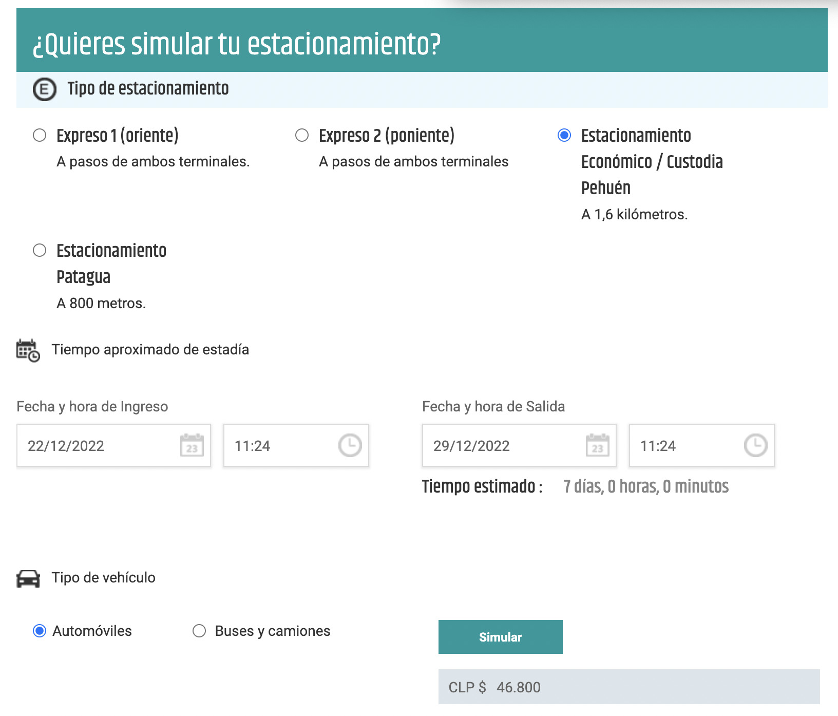 Estacionamientos en aeropuertos de Chile: ¿Cuáles son sus tarifas? - Autofact